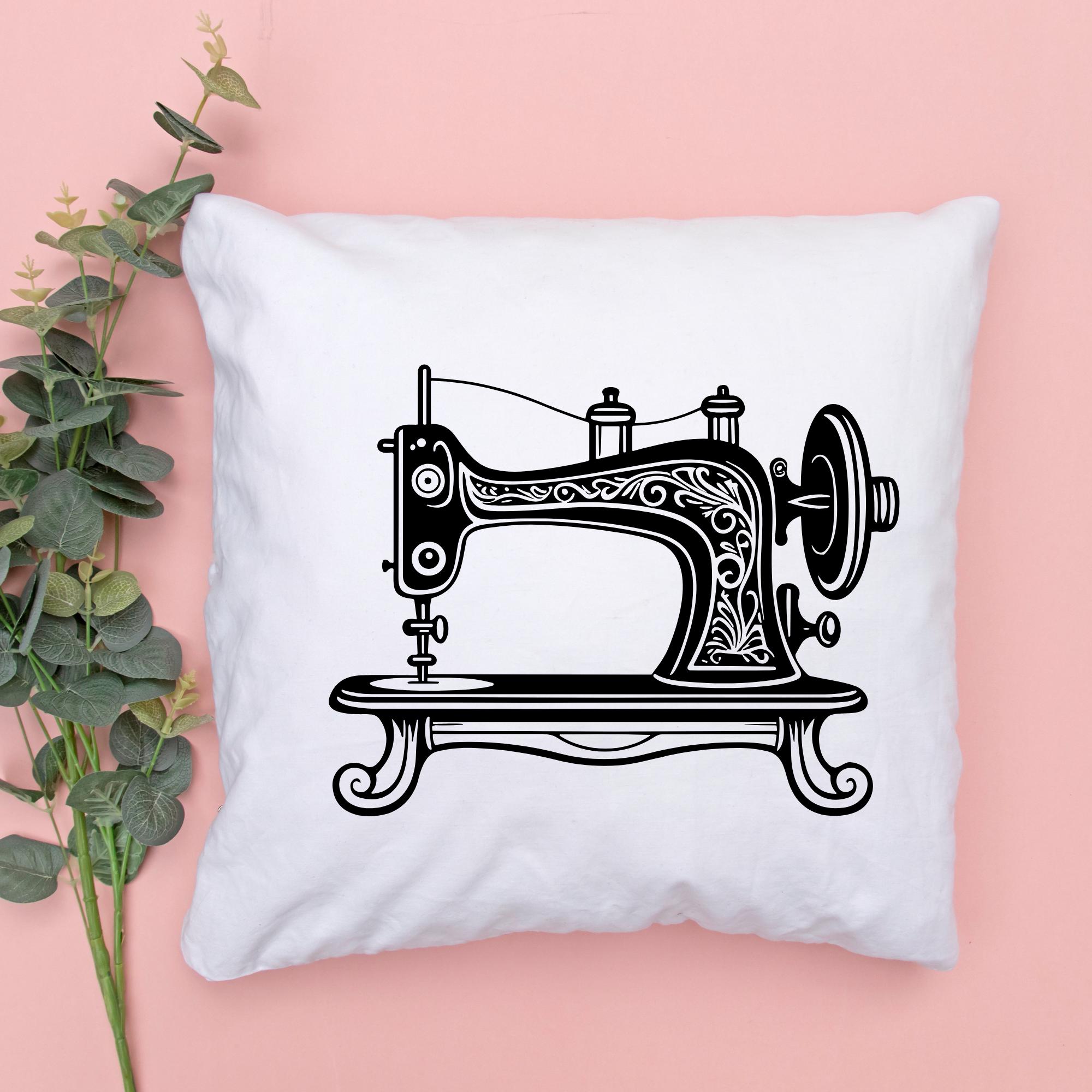 Sewing SVG Bundle, Sewing Monogram Frame Cut Files, Floral Sewing Svg ...