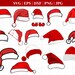Santa Hat - Instant Digital Download - Svg, Png, Dxf, and Eps Files ...
