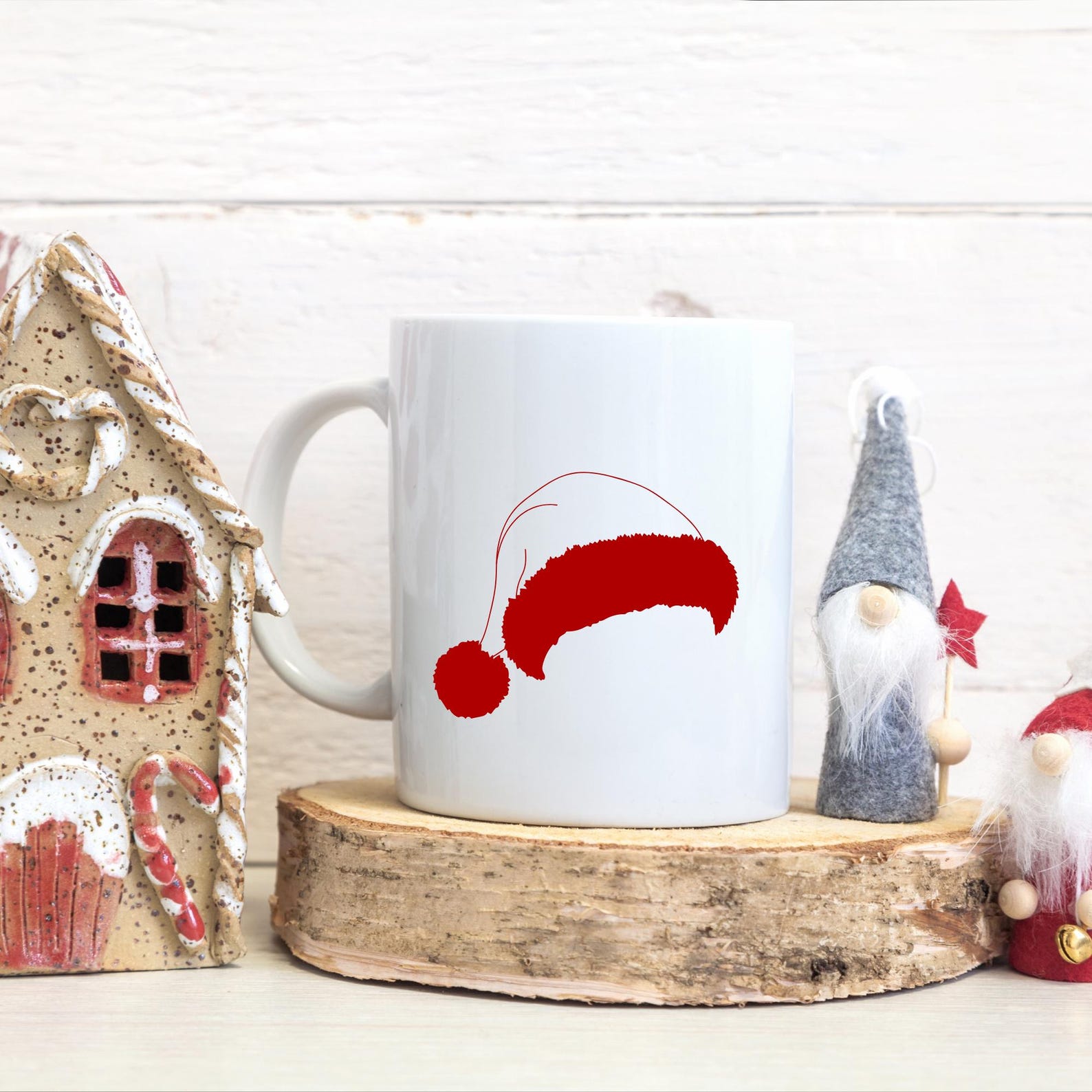 Santa Hat - Instant Digital Download - Svg, Png, Dxf, and Eps Files ...