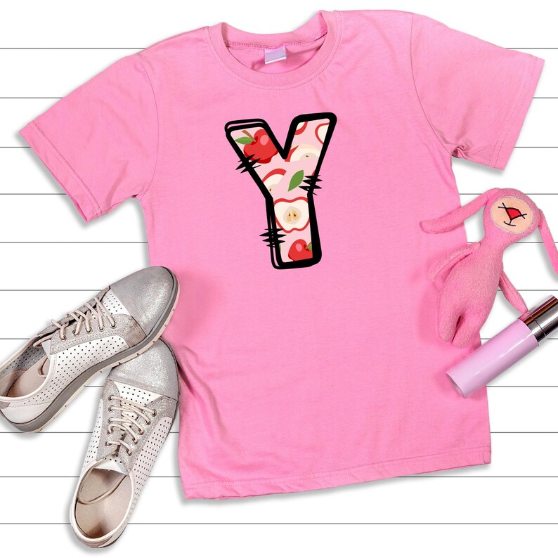 Strawberry Patch Doodle Alphabet Letters Sublimation Clipart PNG ...