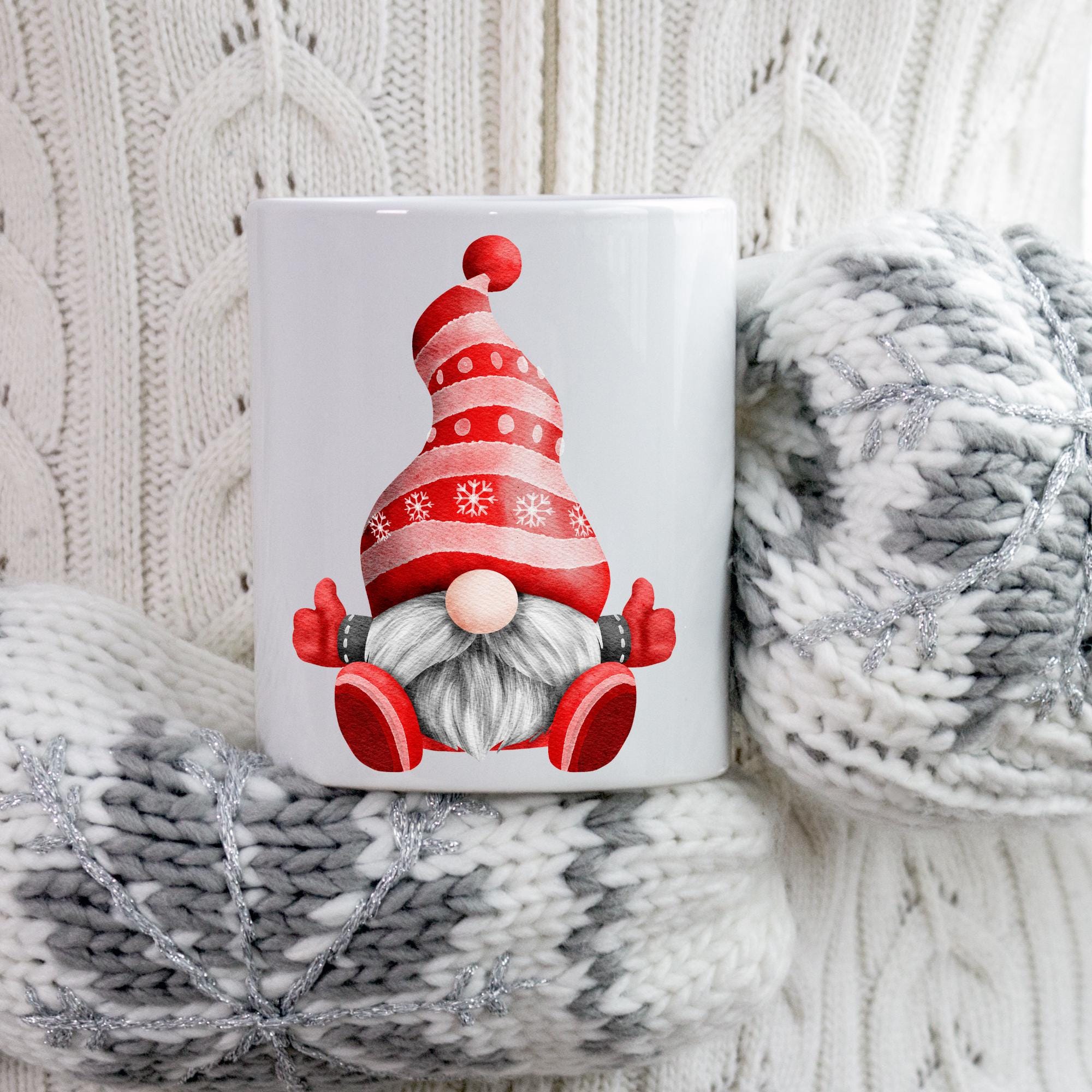 Christmas Gnome Bundle Svg,png,pdf Christmas Doodle, Gnomes Merry ...