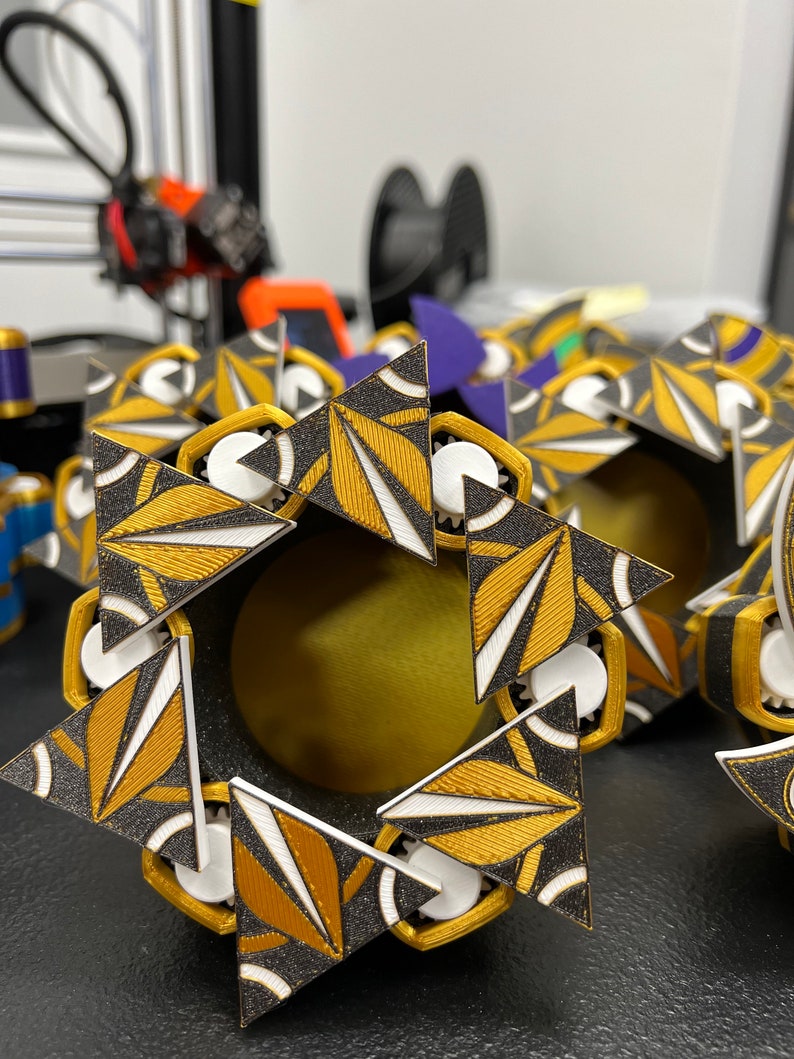 2x Dual-pattern Mechanical Dice Boxes - Etsy