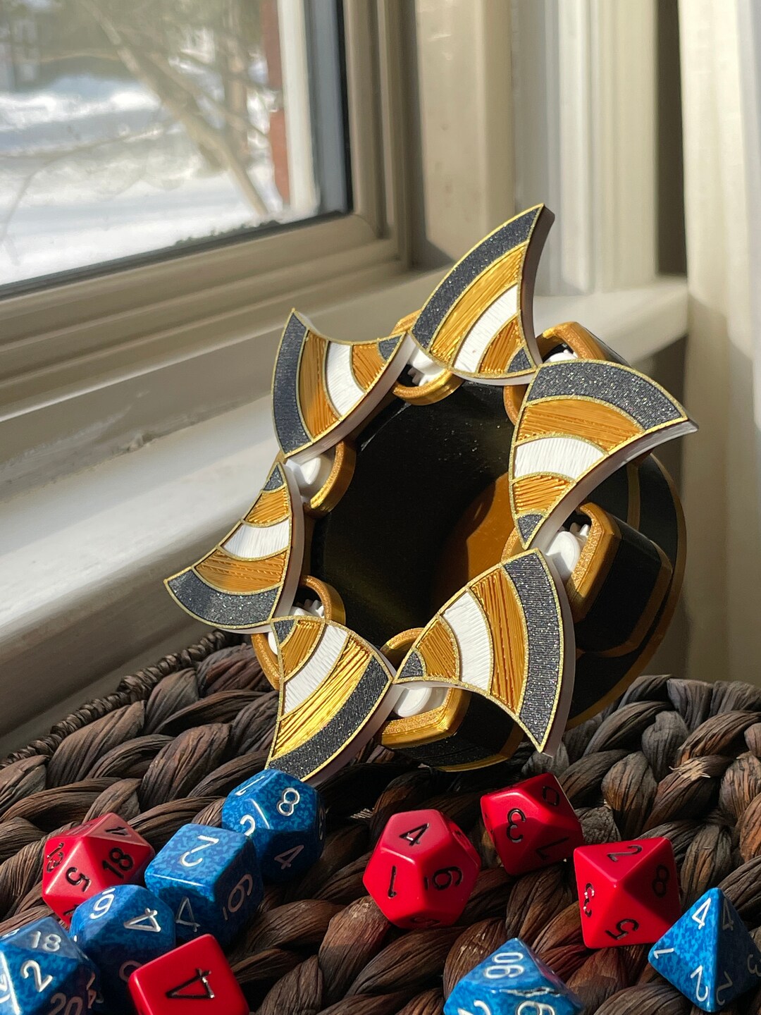 Medallion Mechanical Dice Box - Etsy