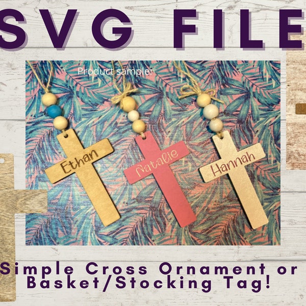 Simple Cross Svg - Etsy