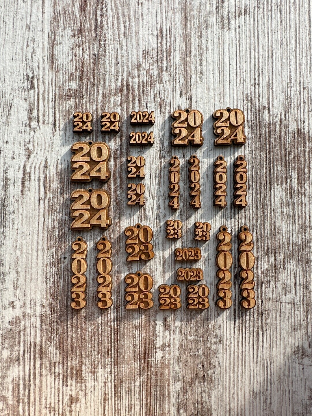 2023 2024 New Year Graduation Milestone Celebration Earrings Keychain ...