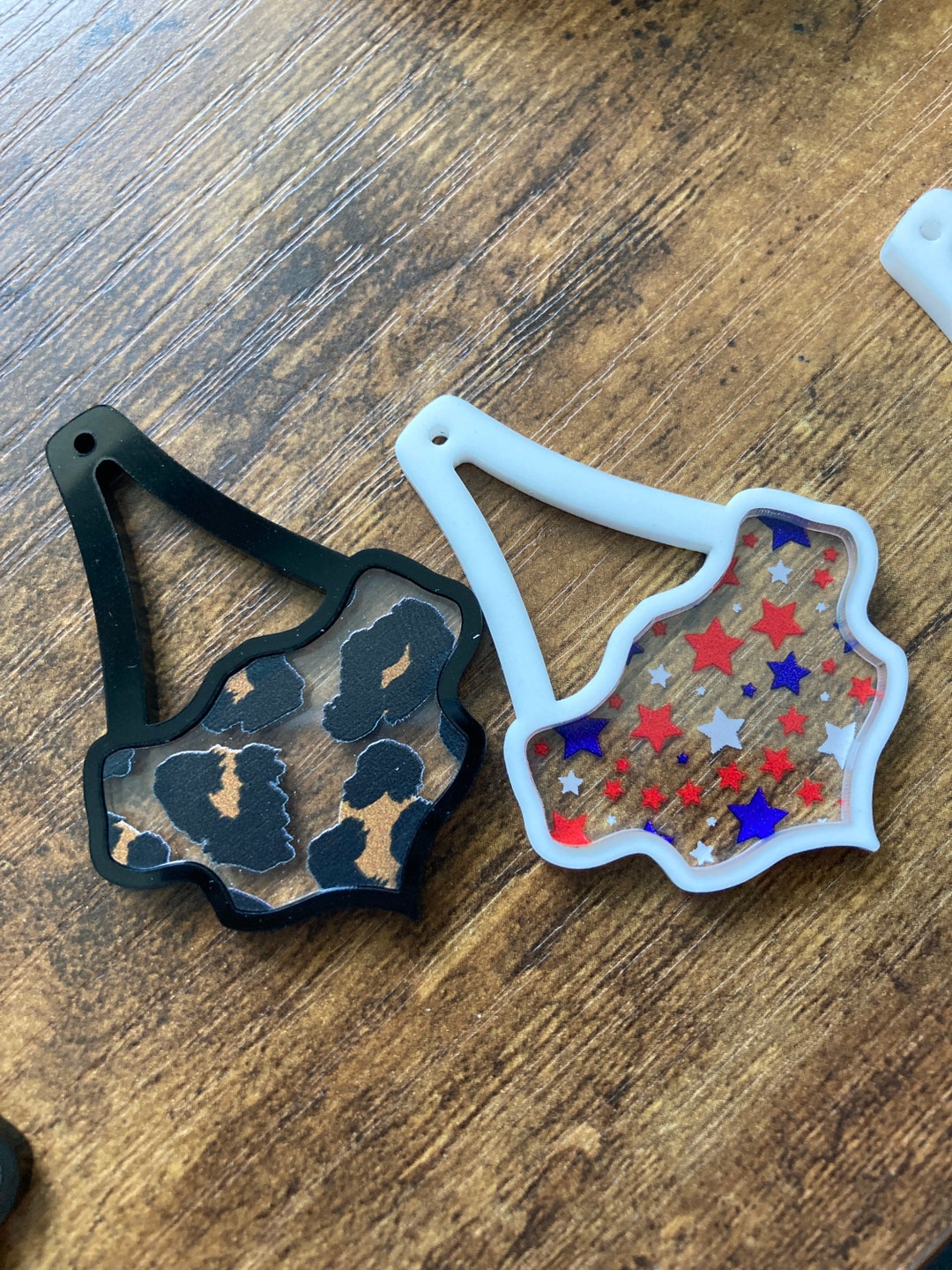 Inlay Drop Earring SVG Laser File by 701mulberrydesigns - Etsy