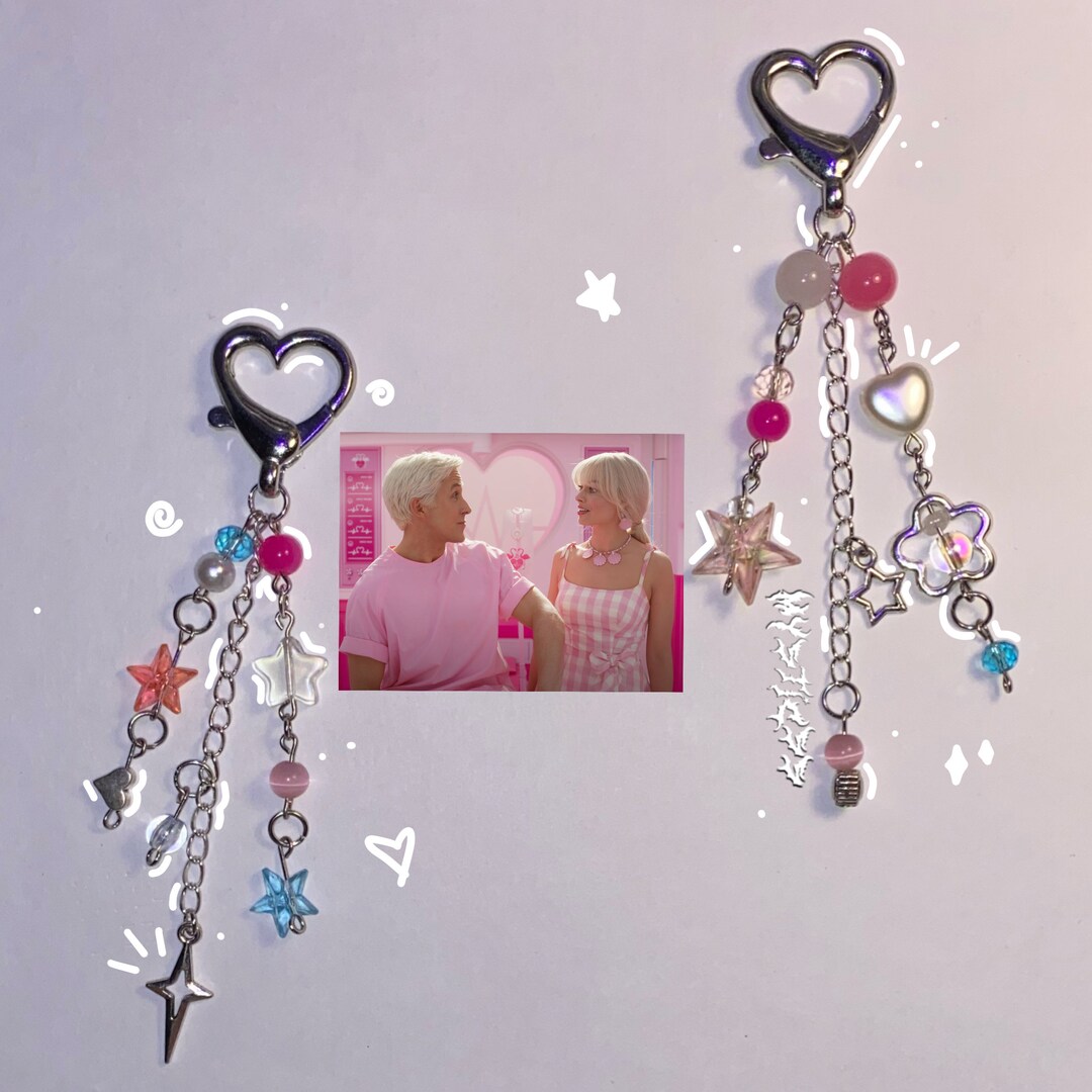 Matching Barbie and Ken Inspired Keychains - Etsy