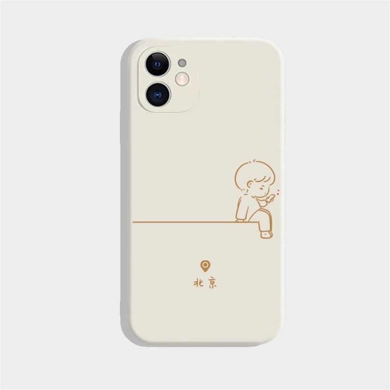 Long-distance Lovers Personalization Silicone Couple Phone - Etsy