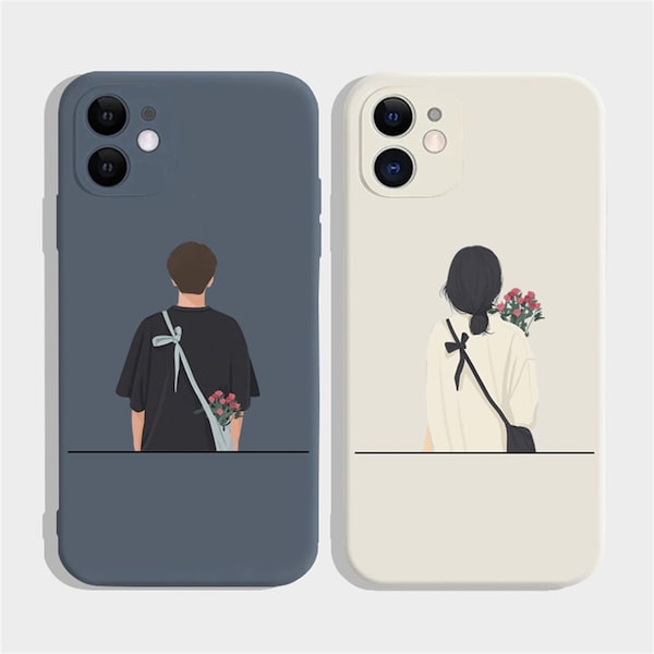 Cute Couples iPhone Case - Etsy