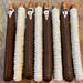10 Sets 20 Rods Total Chocolate Dipped Bride and Groom Pretzel Rods ...