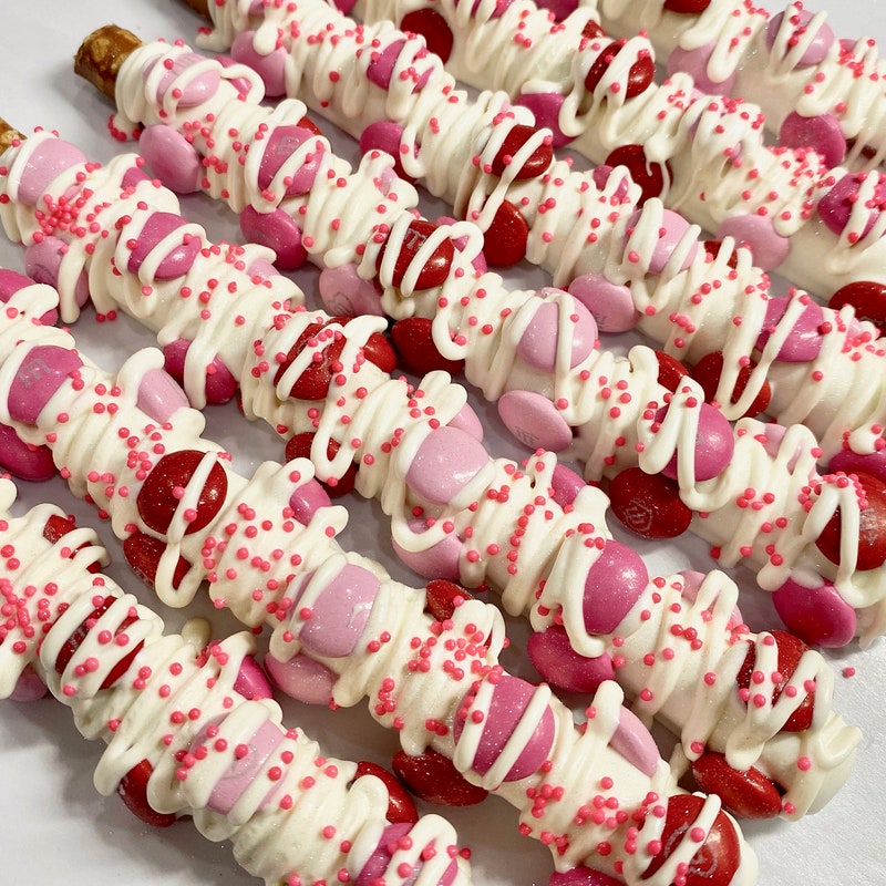 Valentines Pretzels Rods - Etsy