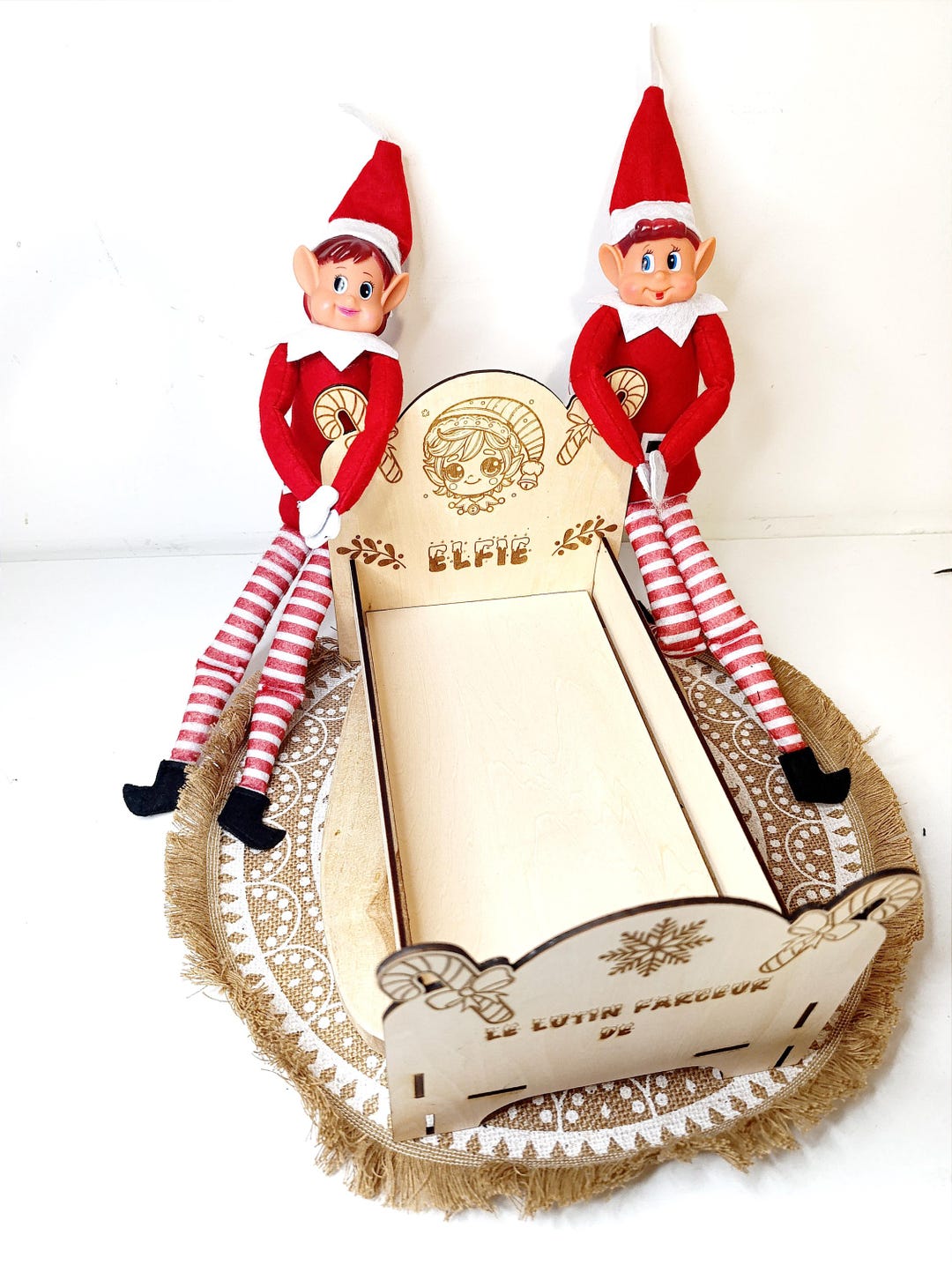 Christmas Elf: Christmas Elf Bed - Personalized Christmas Decoration ...