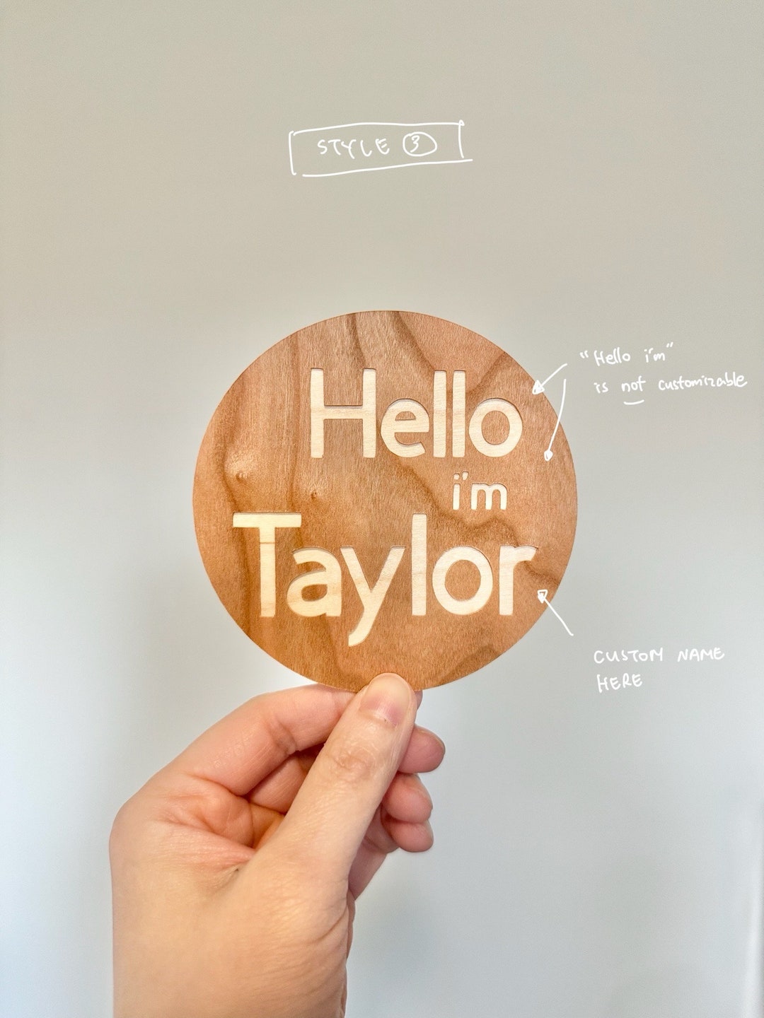 Baby Name Sign | Baby Announcement Sign | Birth Announcements | Hello ...