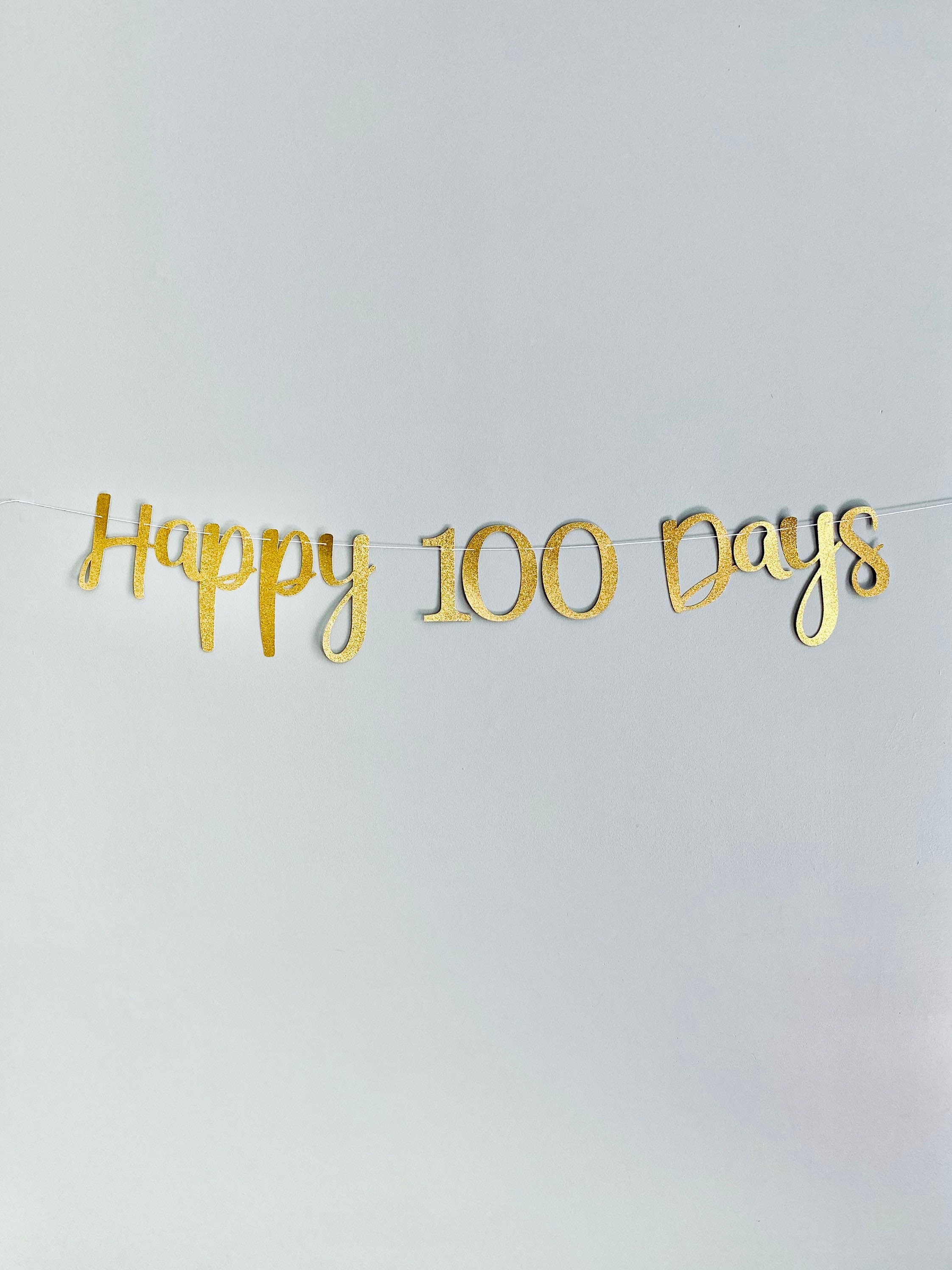 Happy 100 Days Banner | Baby 100 Days Banner | 100 Days Celebration ...