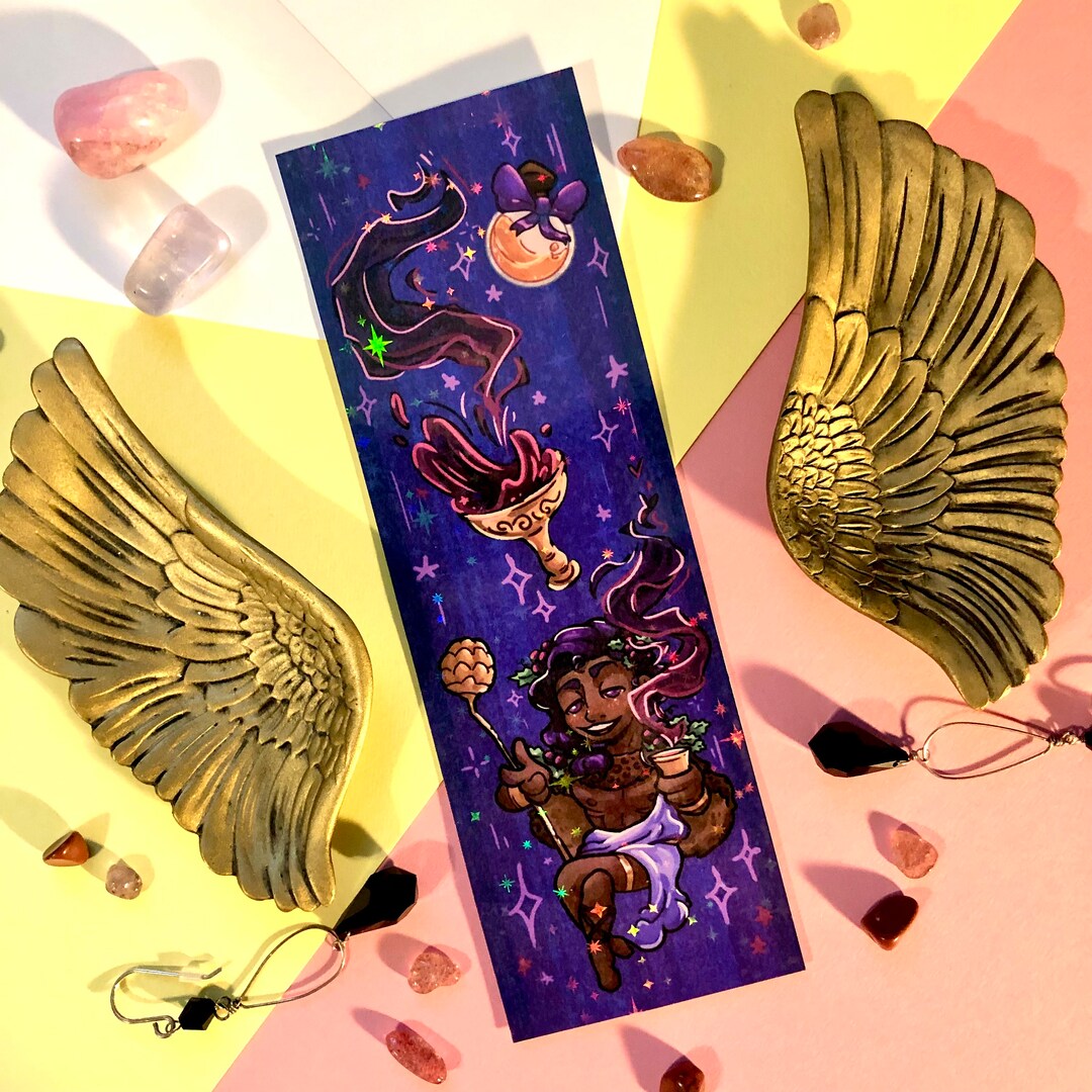 Dionysus Sparkly Bookmark I Hades Game I Greek Mythology I Book Lovers ...