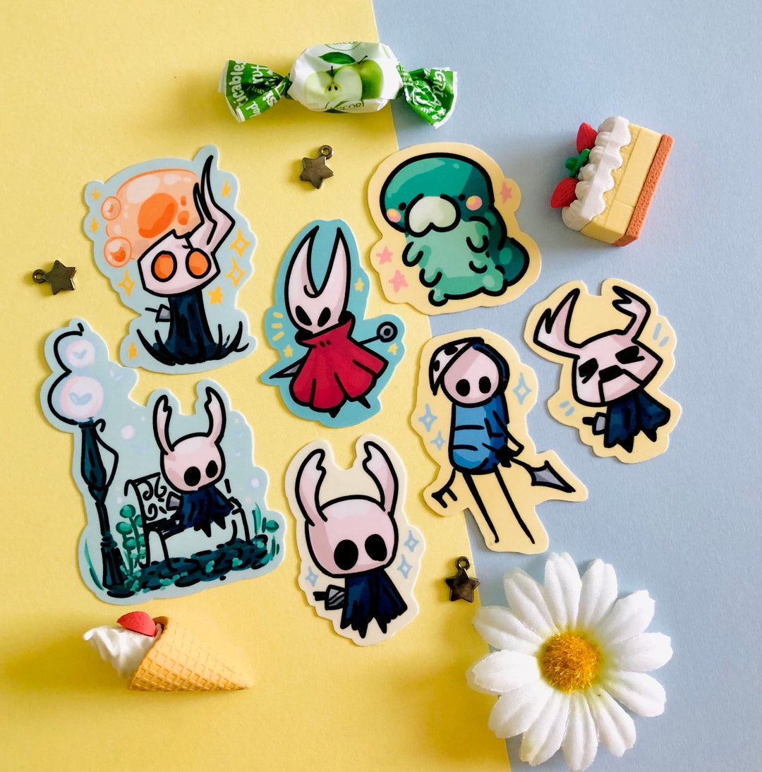 Hollow Knight Glossy Stickers I Waterproof Vinyl I Bugs I Indy Game I ...
