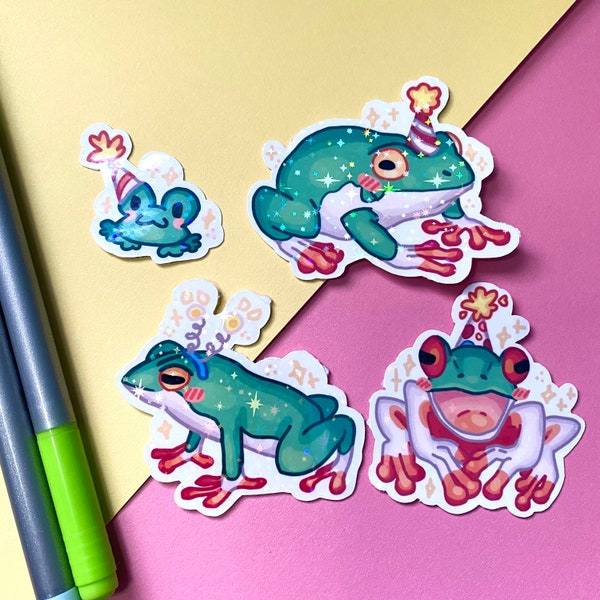 Frog Die Cuts - Etsy