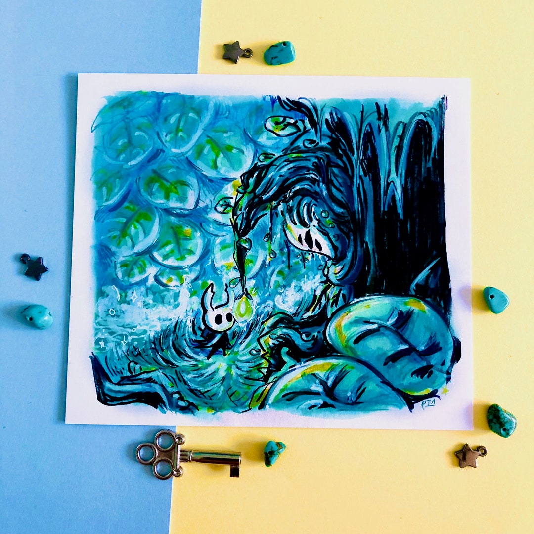 Isma's Tear Hollow Knight Art Prints I Matte I UNOFFICIAL - Etsy