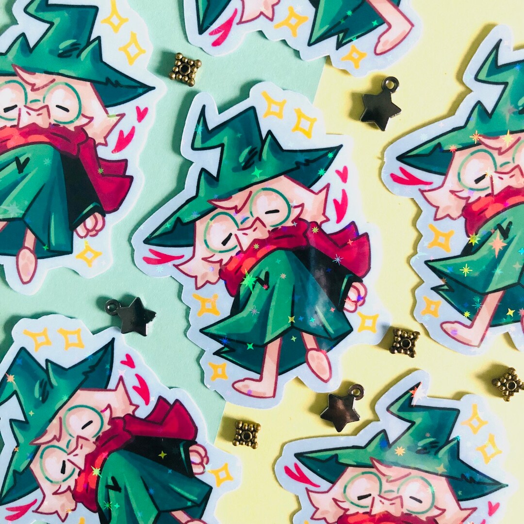 Holo Sparkle Ralsei Sticker I Deltarune I Water-resistant I Vinyl I ...