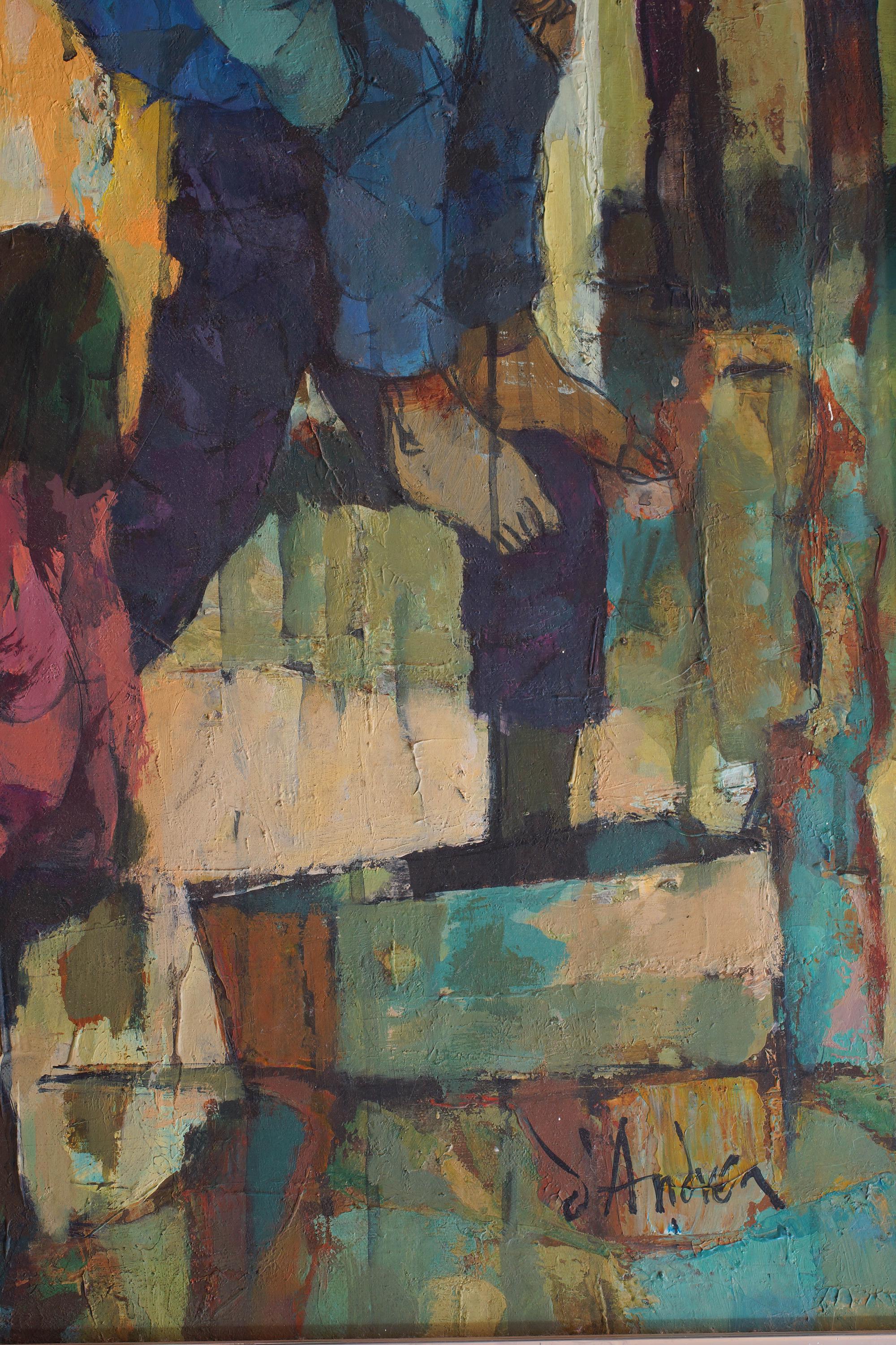 Italo Eugenio Camerini D'andrea. Original Oil on Canvas. 30''x 24 ...
