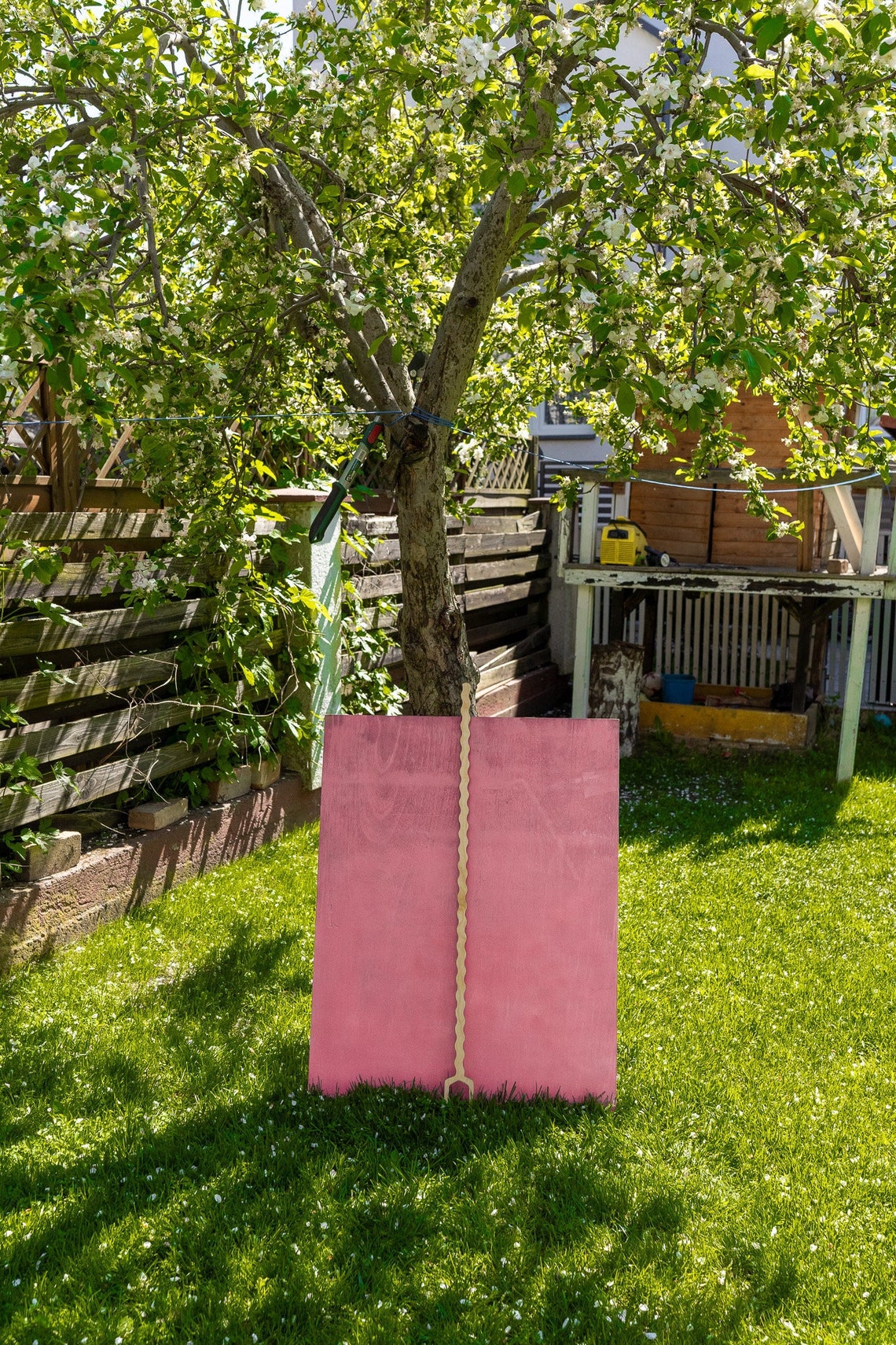 Wavy Plant Pole 100cm + Stability Fork / Wiggly Pole Support for Indoor ...