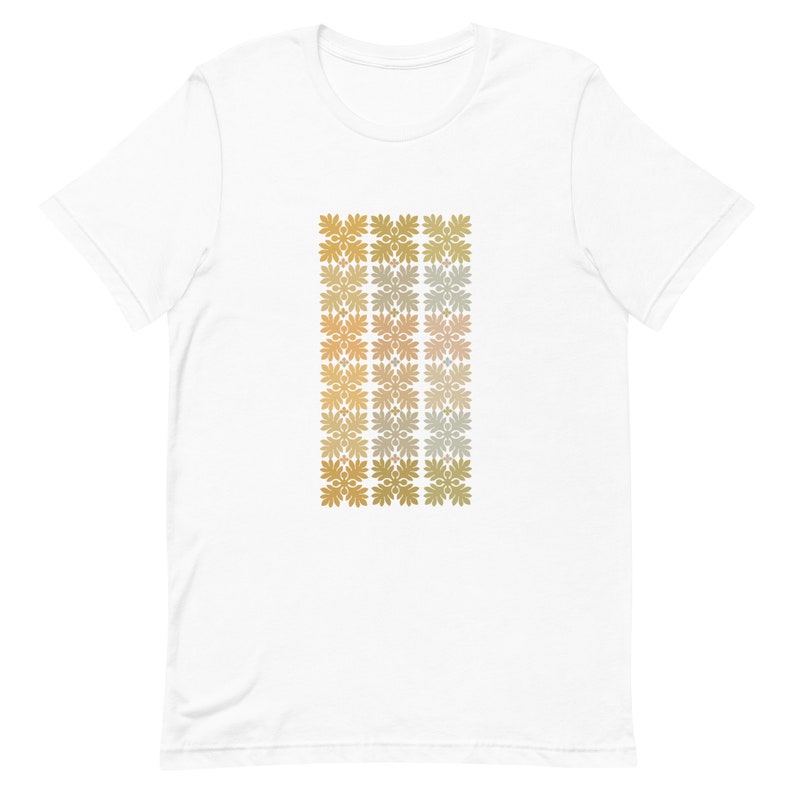 Hawaiian Quilt Pattern Shirt, Ulu Pattern Shirt, Kumu Shirt, Motherʻs ...