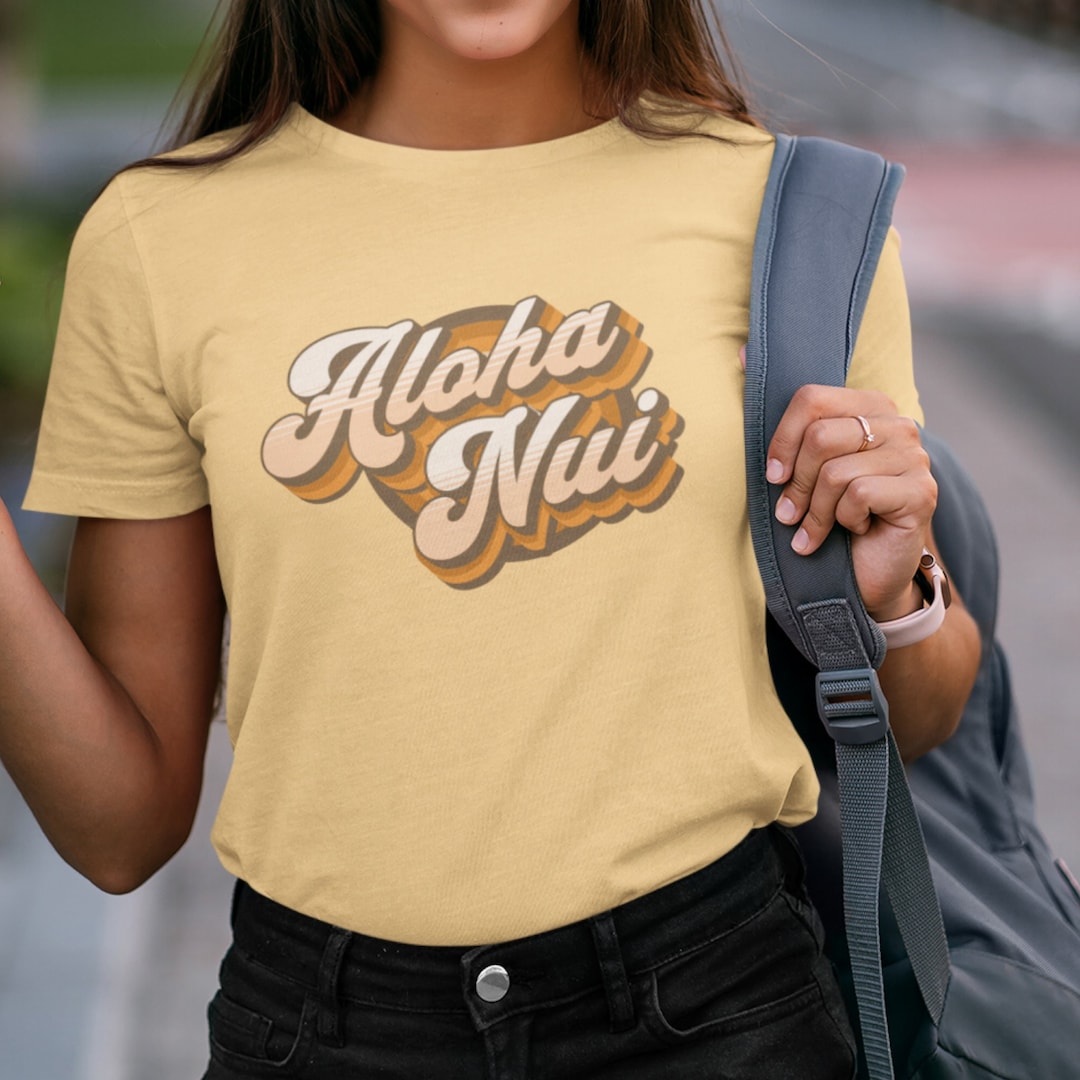 Aloha Nui Shirt Kumu Shirt Olelo Hawaii Shirt Hawaiian - Etsy