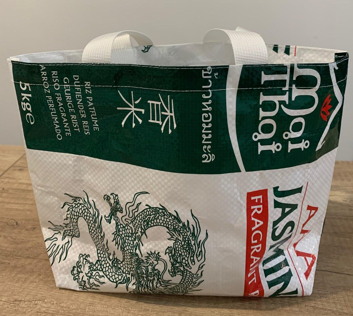 Recycled Rice Bag - Etsy