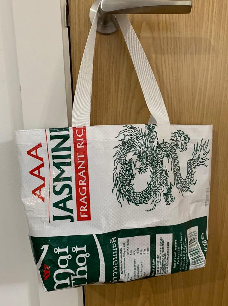 Recycled Rice Bag - Etsy