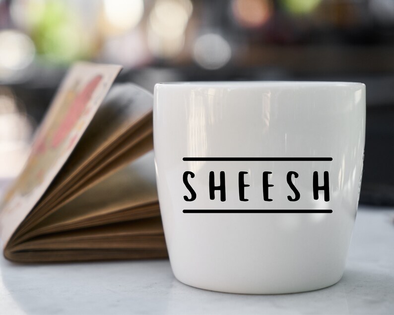 Sheesh Tiktok Meme SVG Files. PNG and JPG Digital Download for Cutting ...