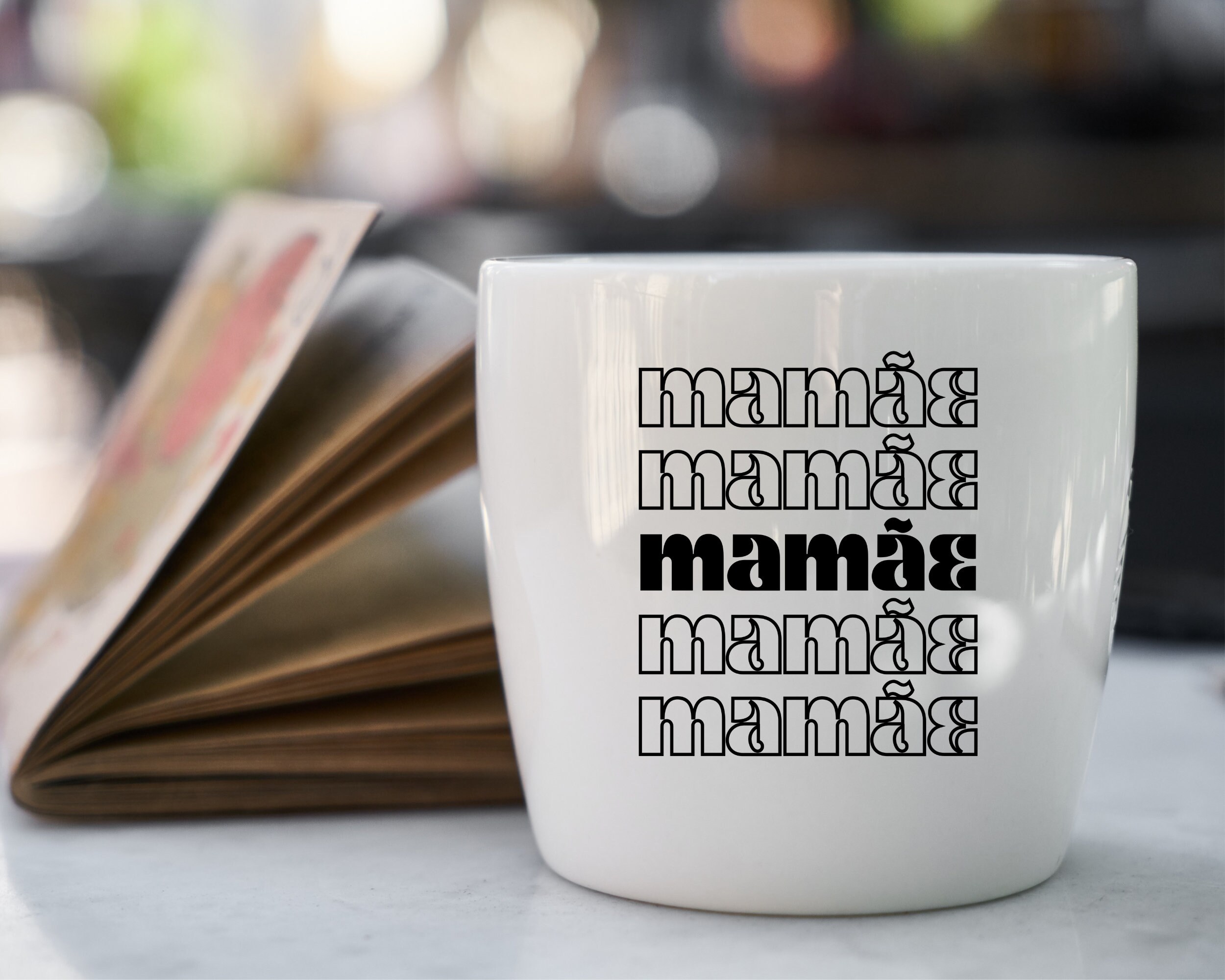 Mamãe SVG PNG JPG Cut File Vector Art for Silhouette & Cricut Digital ...