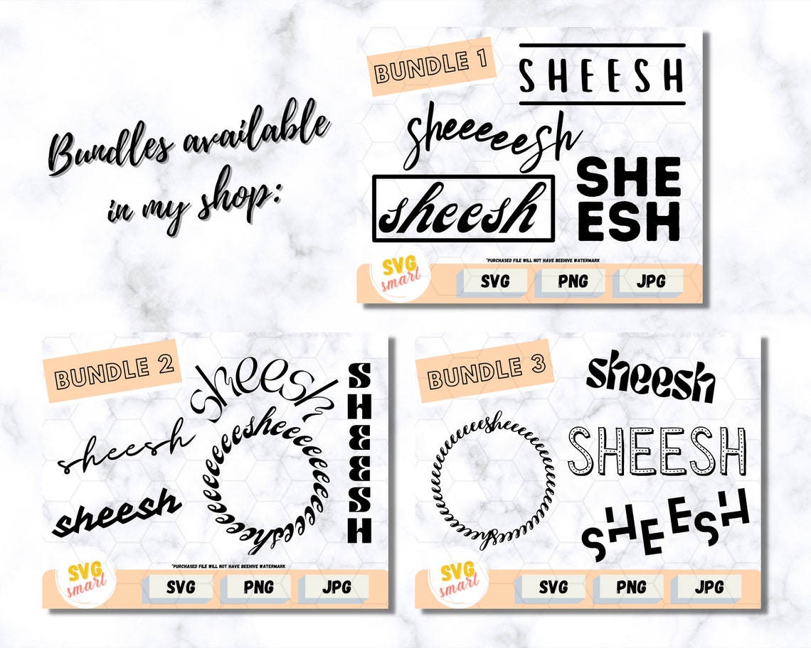 Sheesh Tiktok Meme SVG PNG JPG Cut File Vector Art for - Etsy