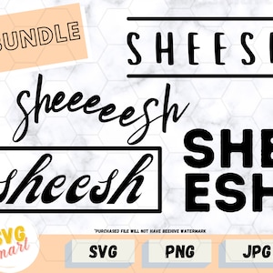 Sheesh Tiktok Meme SVG Files. PNG and JPG Digital Download for Cutting ...