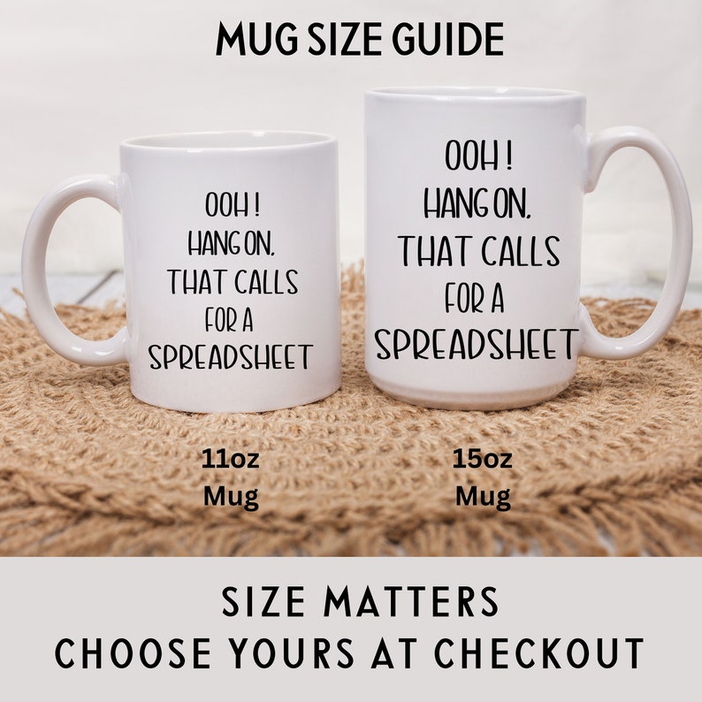 That Calls for A Spreadsheet Mug, Accountant Gift, Coworker Gift ...