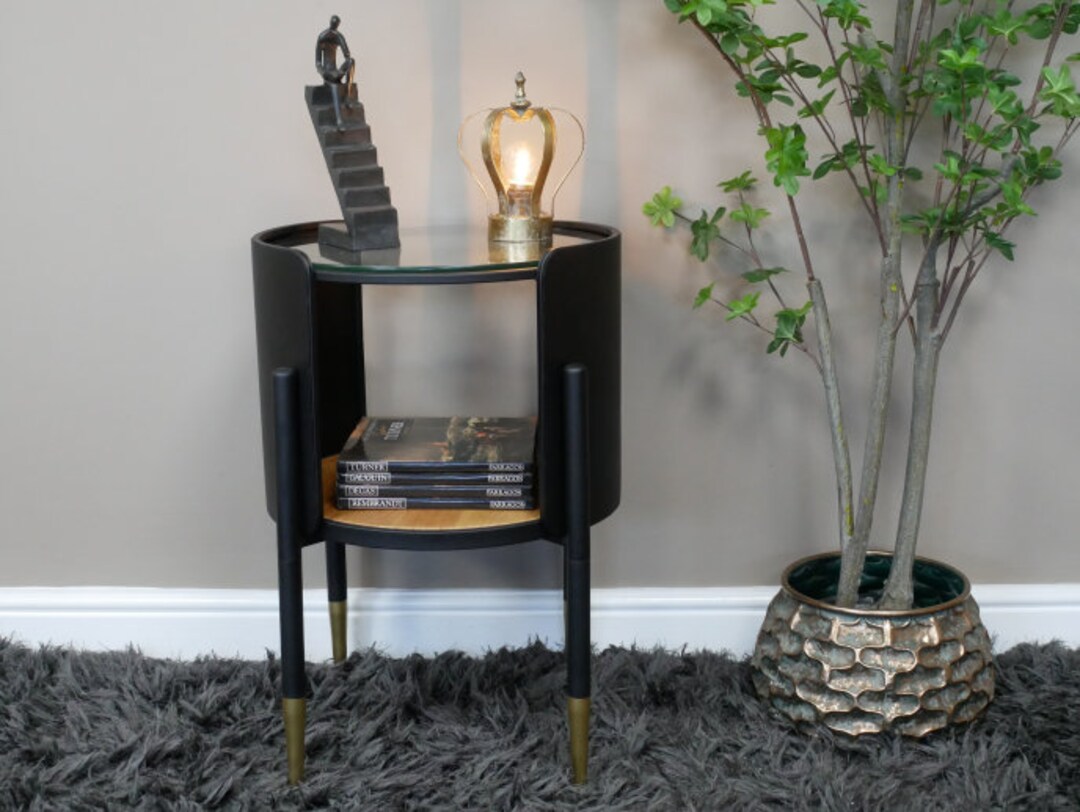 Freestanding Retro Bedside Table | Storage Table | Retro Table | Retro ...