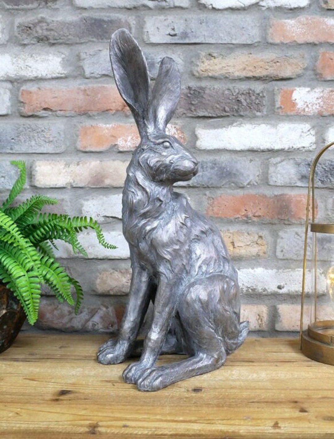 Large Sitting Rabbit Statue | Rabbit Ornament | Rabbit Sculpture ...