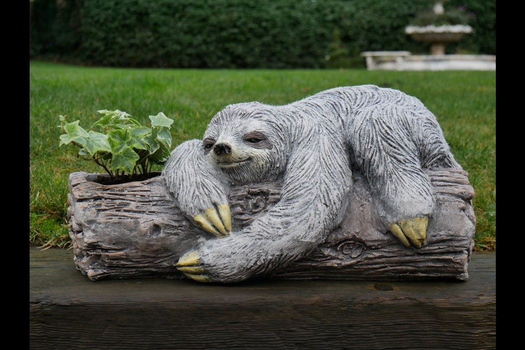 Laying Sloth Themed Planter - Etsy