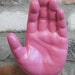 Waving Pink Hand, Hand Wall Mounted Gesture - Etsy UK
