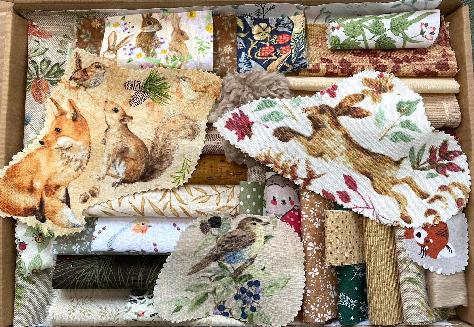 Wildlife Slow Stitch Junk Journal Scrapbooking Textile Art Appliqué ...