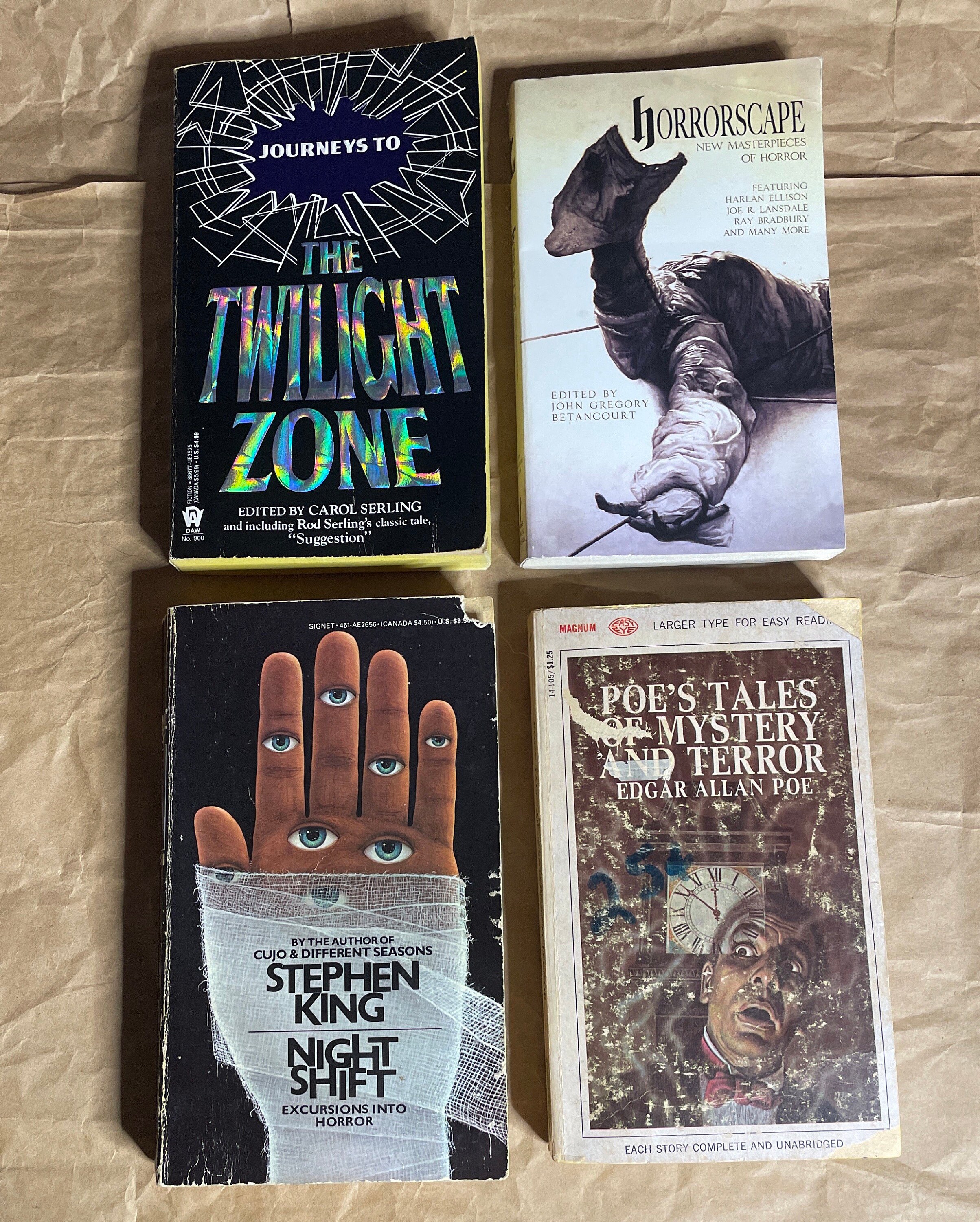 Halloween/horror Book Gift Box - Etsy