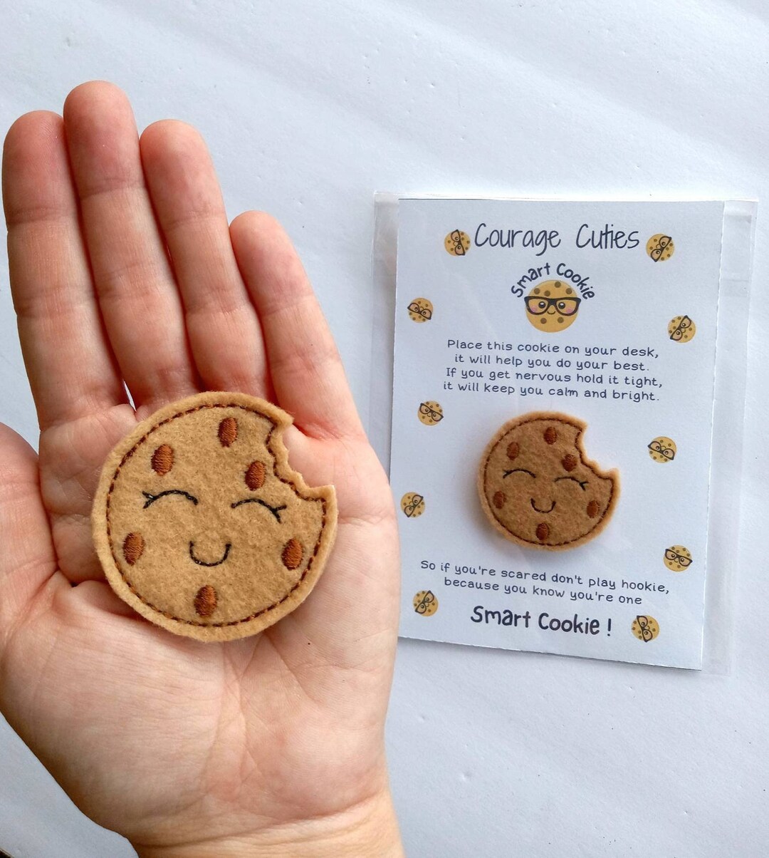 Courage Cuties/smart Cookies/kids Anxiety Relief/stress Toy/fidget Toy ...