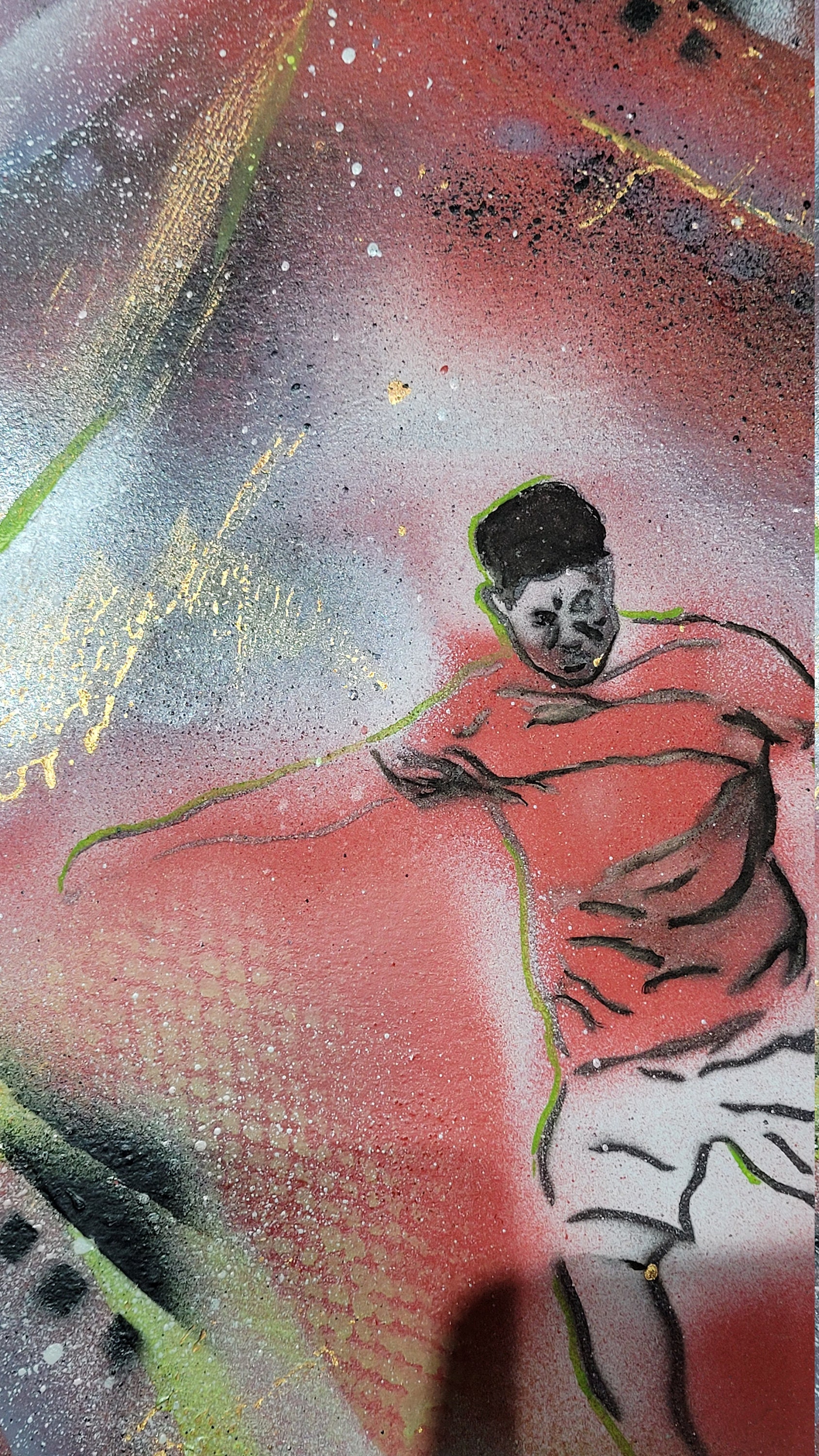 Marcus Rashford, Original Acrylic Painting, Graffiti Style , Street Art ...