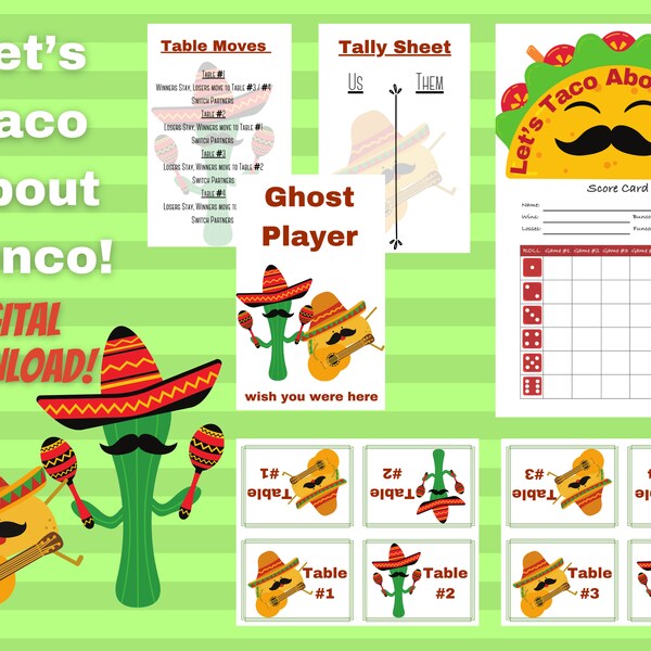 Taco Card - Etsy