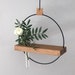 Hanging Test Tube Vase // Wreath With Flower Holder - Etsy