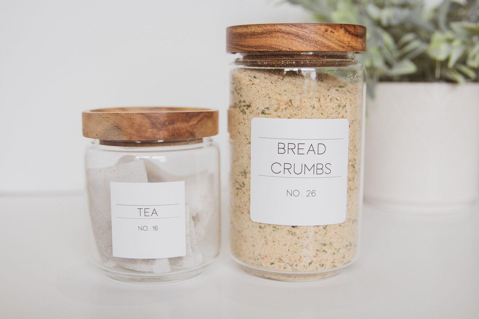 Pantry Labels | Minimalist Pantry Labels | Aesthetic Pantry Labels ...