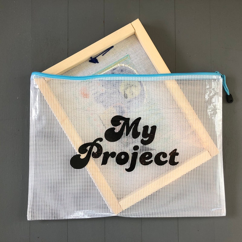 Vinyl Project Bag - Etsy
