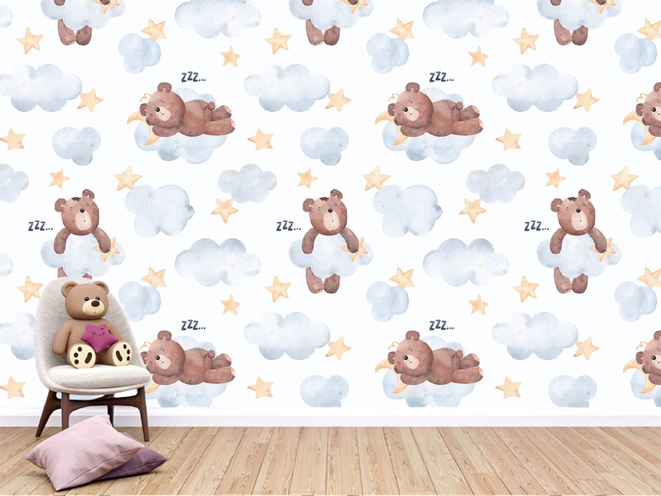 Baby Wallpaper Pattern Clouds