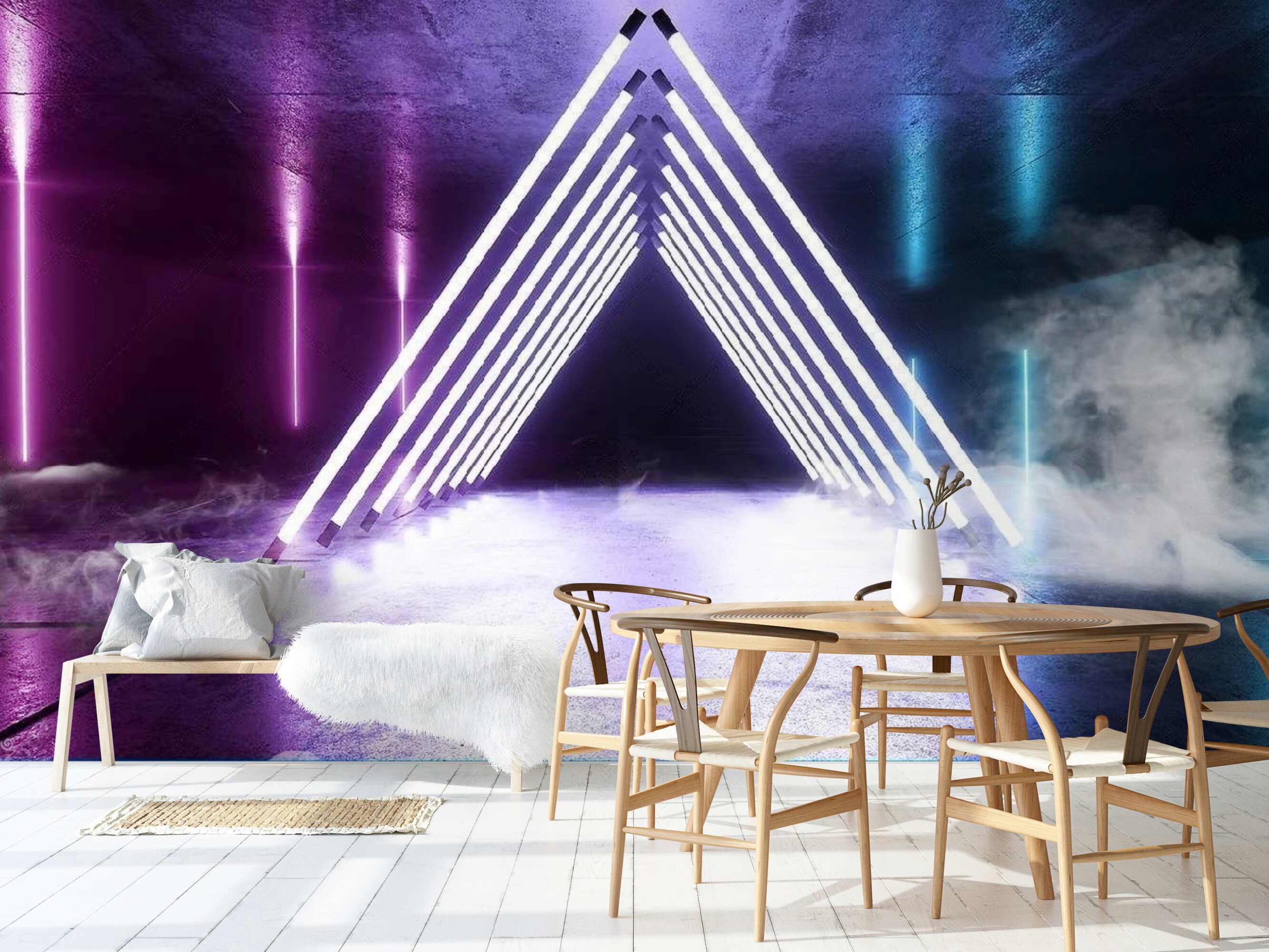 Space Wallpaper Spaceship Wall Mural Space Decor Fantastic Space Wall ...