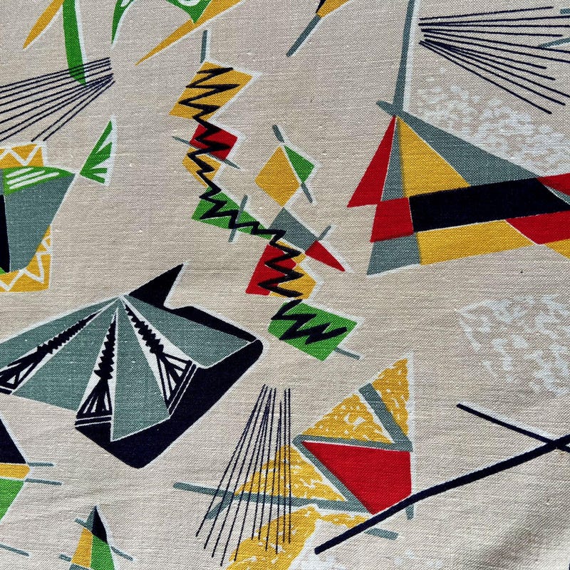 Atomic Fabric - Etsy