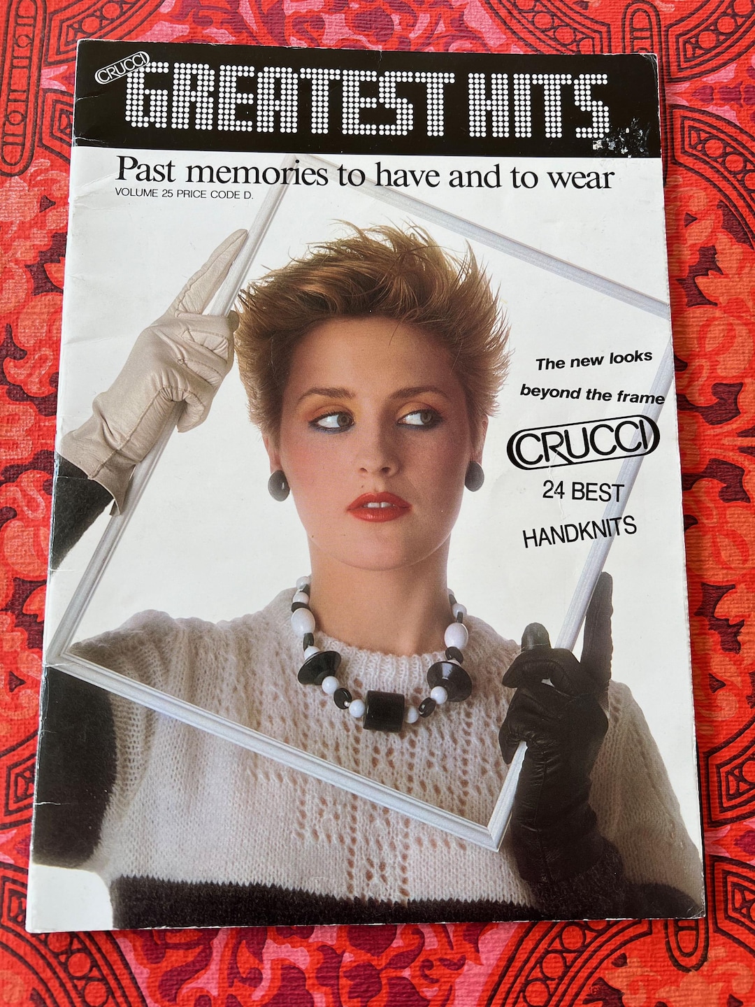 Vintage Knitting Pattern Book C.1980s Crucci Greatest Hits - Etsy